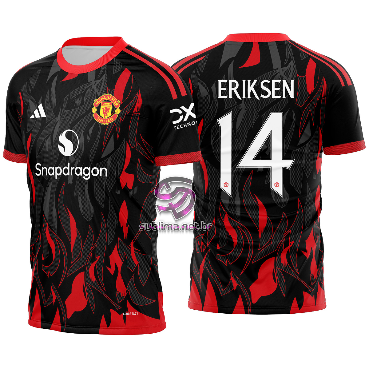 Arte Vetor Camisa Manchester United Conceito 2025