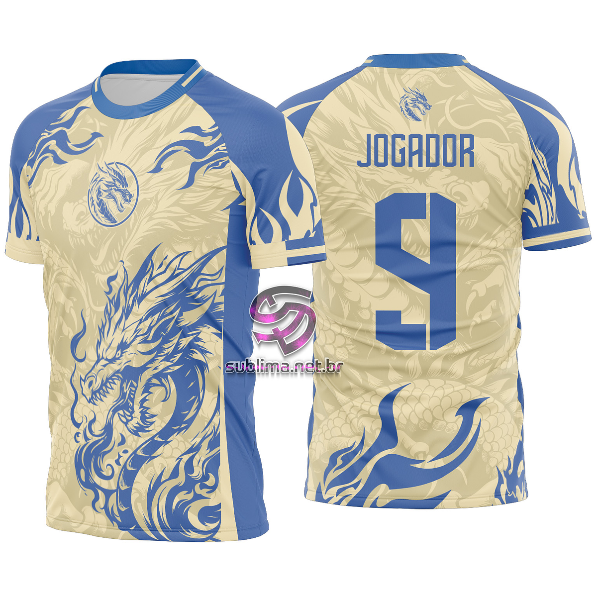 Arte vetor camisa Interclasse Dragão Mod-635