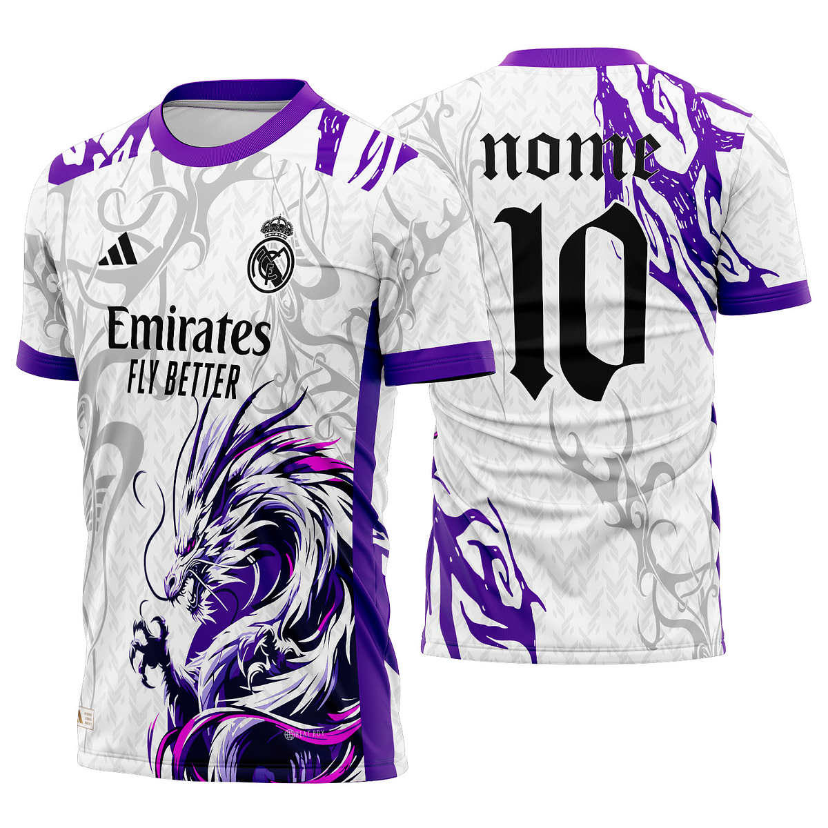 Arte vetor camisa Interclasse dragão Mod-668