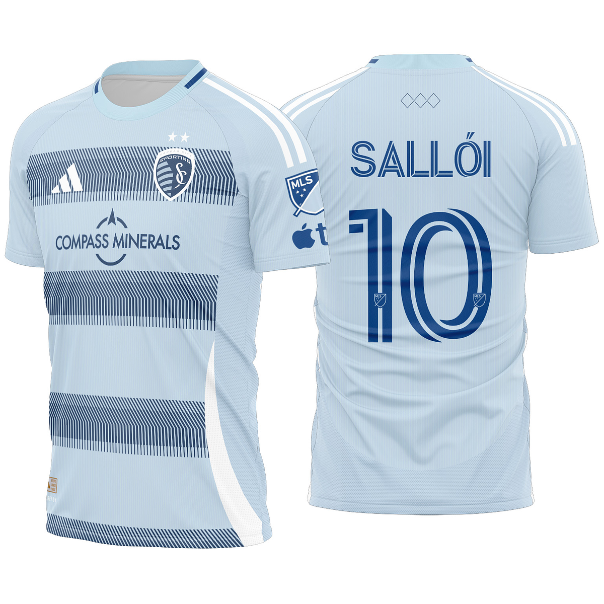 Arte vetor camisa Sporting Kansas City Local 2025