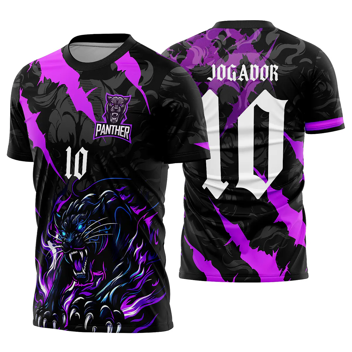 Arte vetor camisa Interclasse Pantera Mod-736