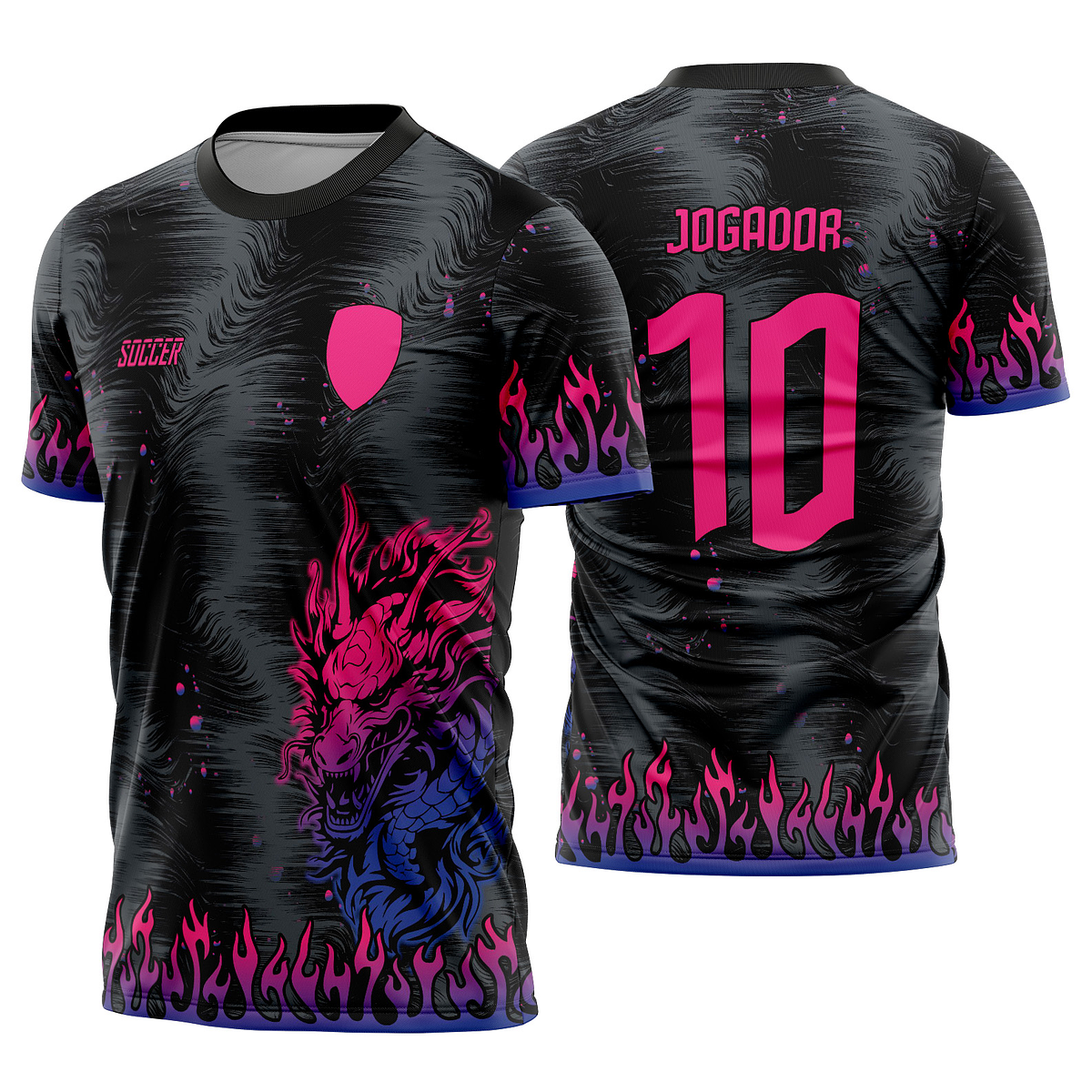 Arte vetor camisa Interclasse Dragão 563