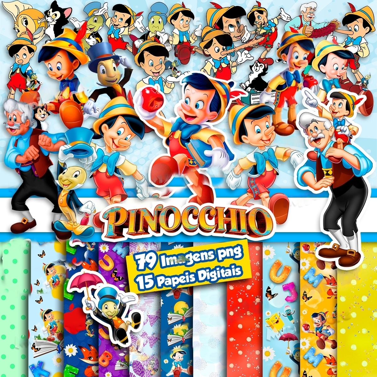 Imágenes pinocho Png, Images pinocchio Png Clipart 300 dpi