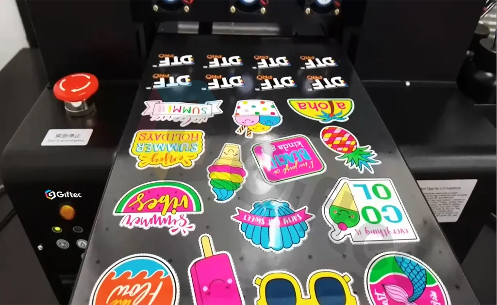 Impresión DTF UV metro lineal 100 cm x 29 cm.