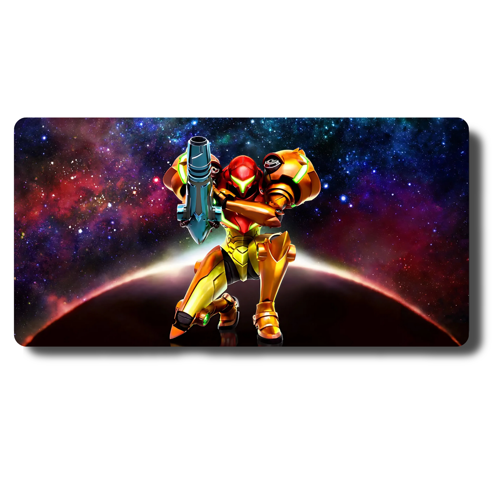 MousePad Gamer Increíble Diseño Metroid Samus Returns XXL