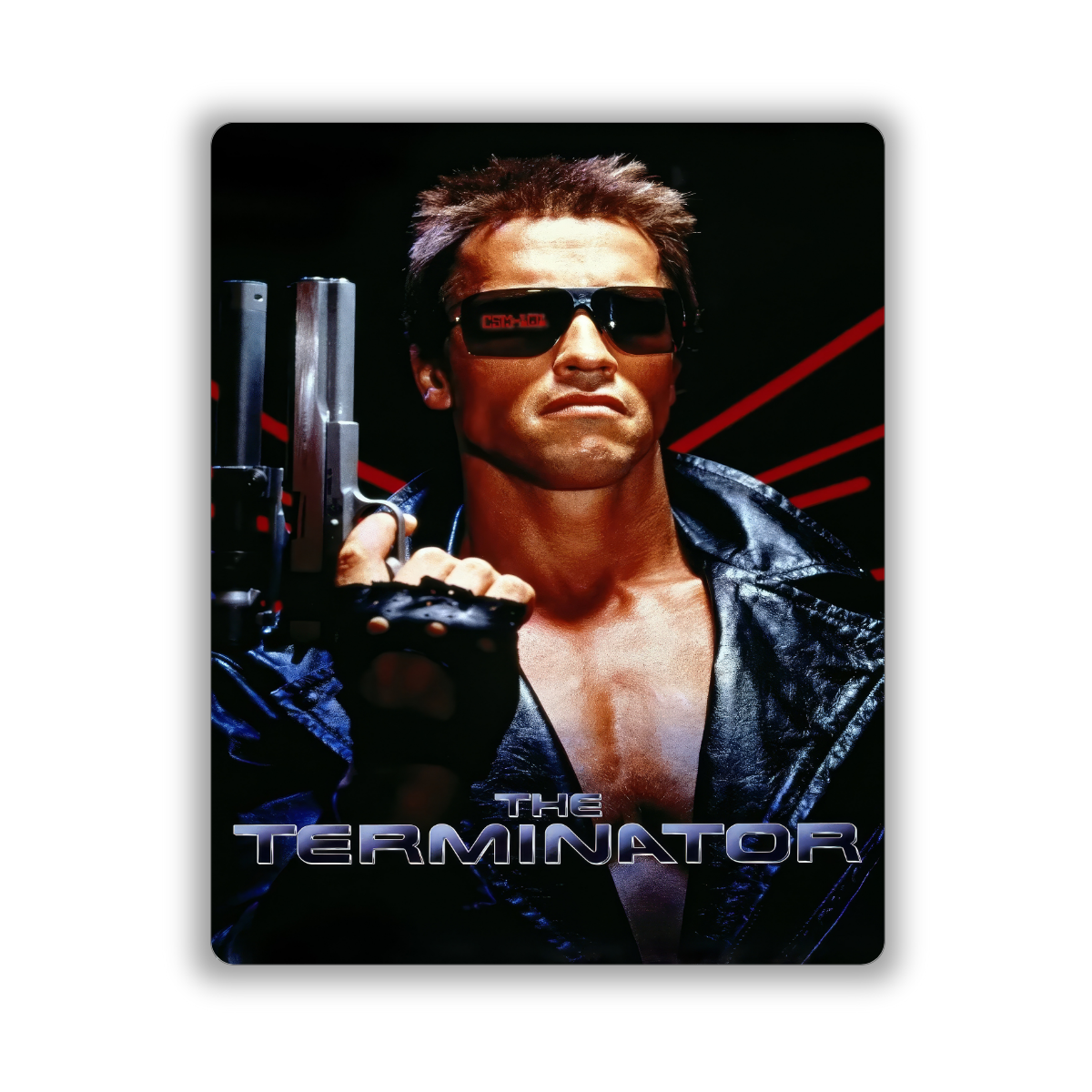 Cuadro en Aluminio Cine Clásico Años 80´s The Terminator (19