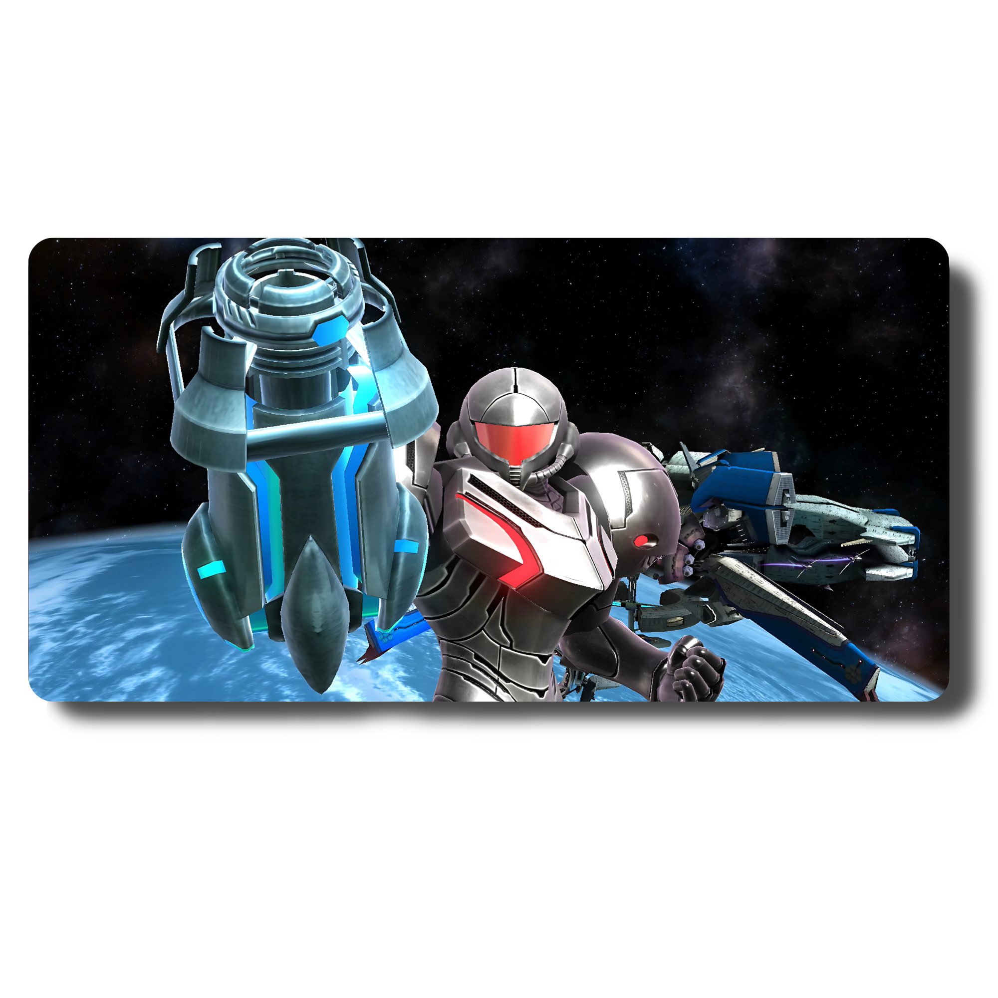 MousePad Gran Diseño Metroid Prime Samus Phazon Suit