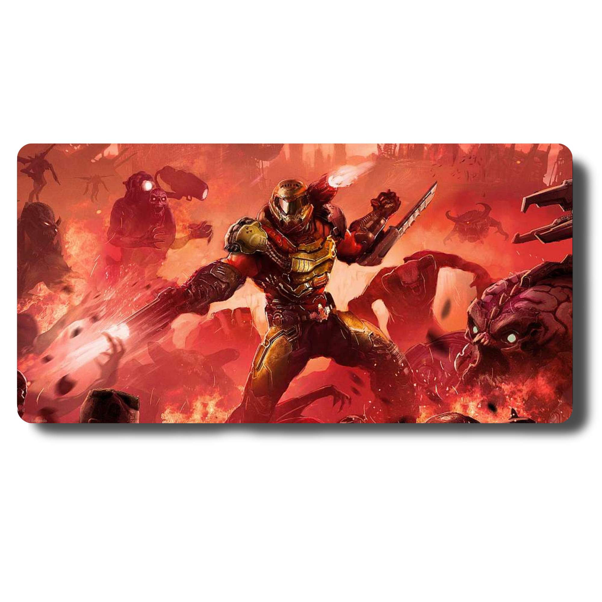 MousePad Gamer Doom Eternal Doom Slayer Mouse Pad XL