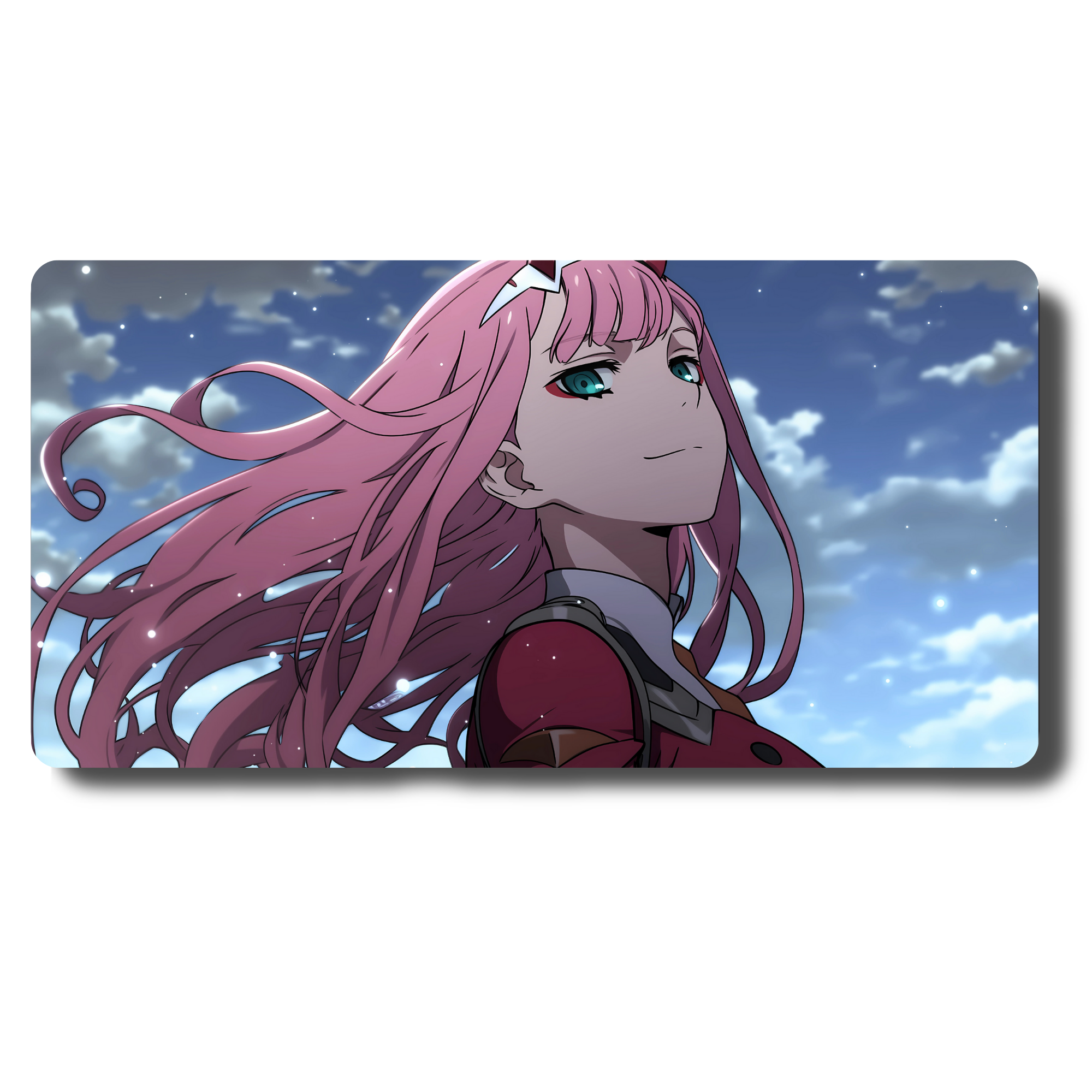 Mouse mouse pad Anime Waifus Darling in the Franxx Zero Two