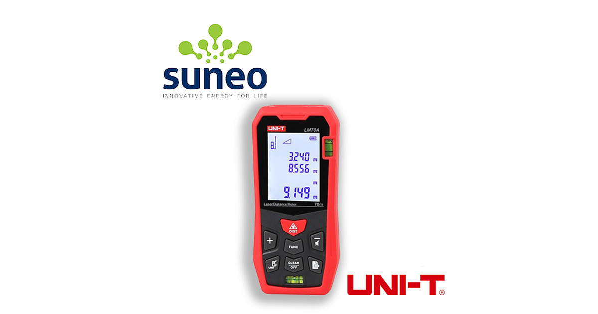 Medidor de Distancia Laser 100mt LM100A - UNI-T