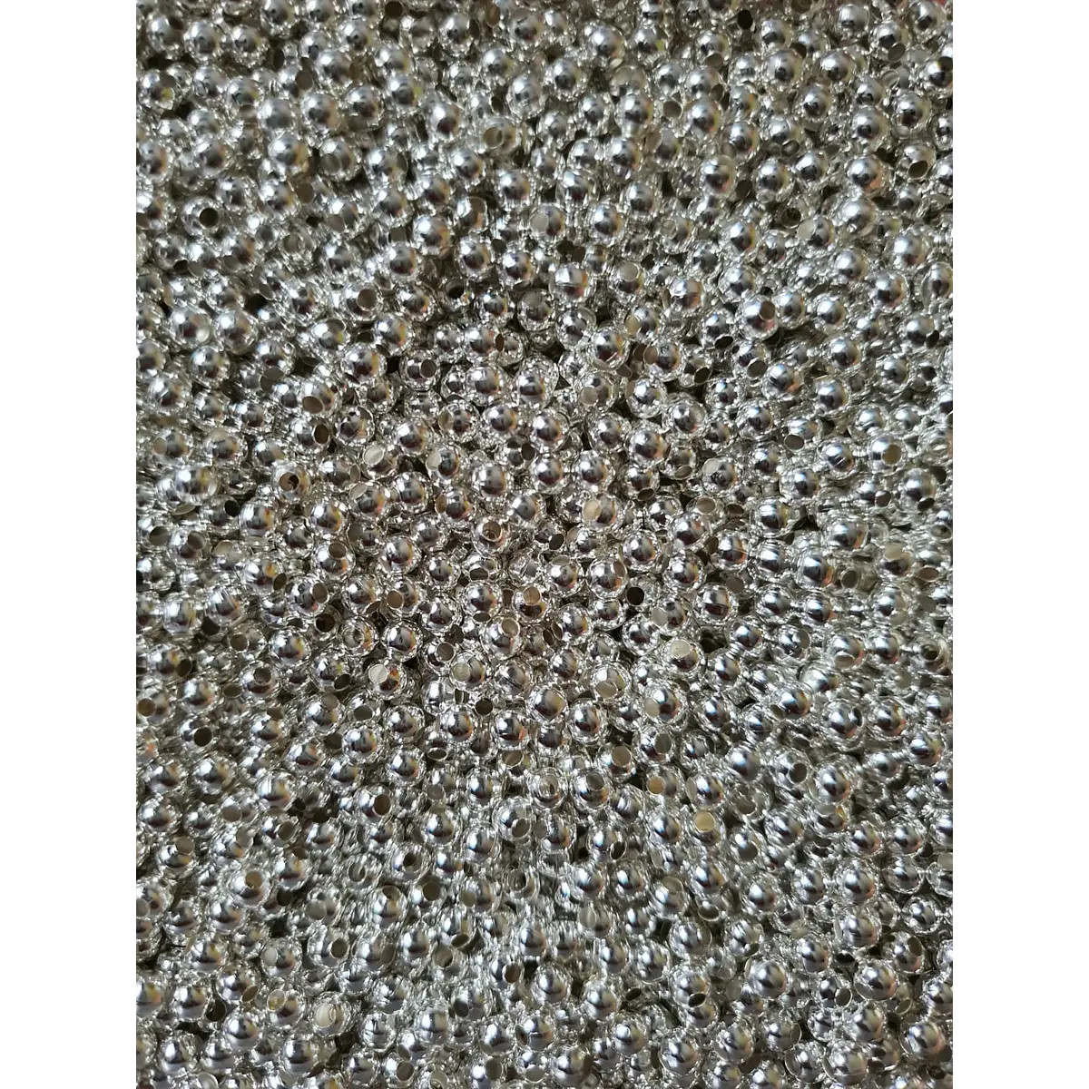 4mm | Balin Metálico Plateado