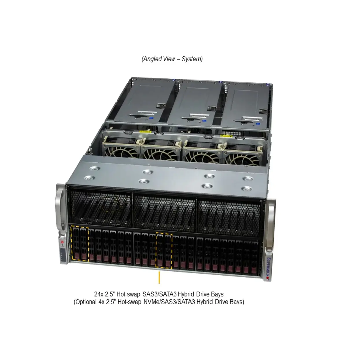 High-End MP 4-Way PCIe4.0 Server Supermicro