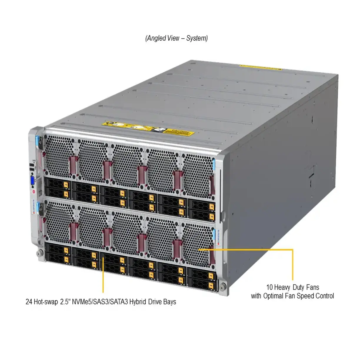 High-End MP 8-Way PCIe5.0 Server Supermicro