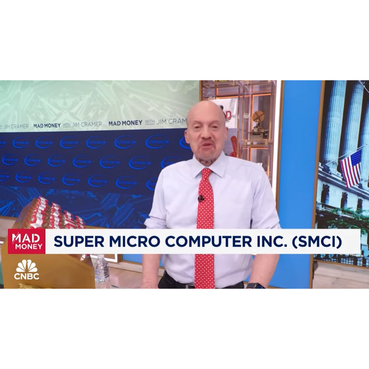 El CEO de Supermicro, Charles Liang, en Mad Money de CNBC co