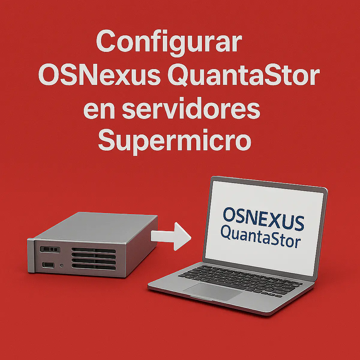Configurar OSNexus QuantaStor en servidores Supermicro