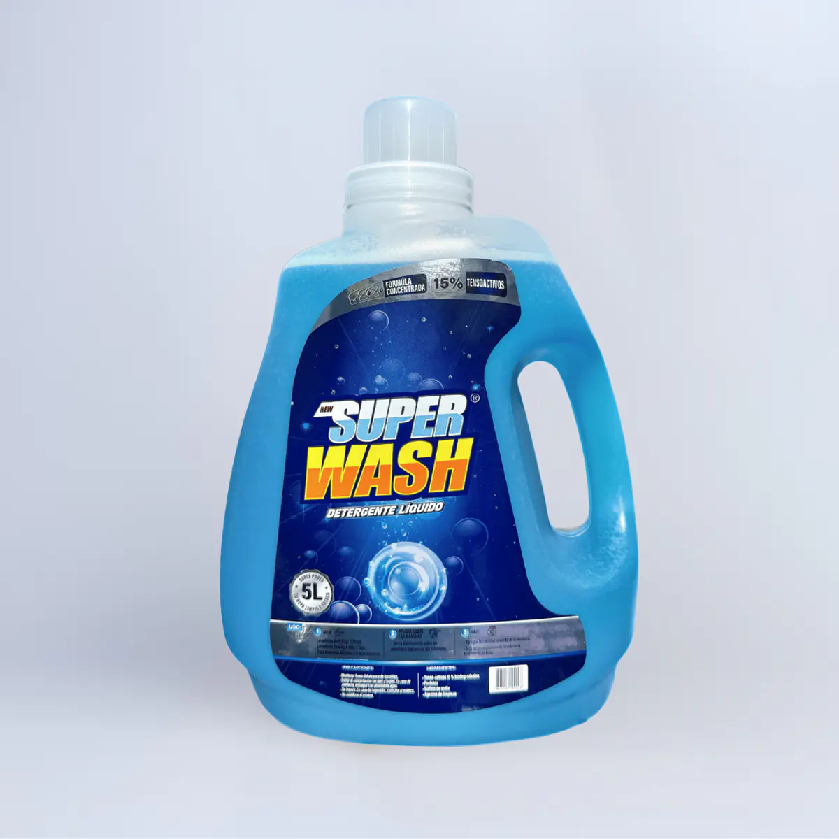 Detergente liquido Super Wash 5L