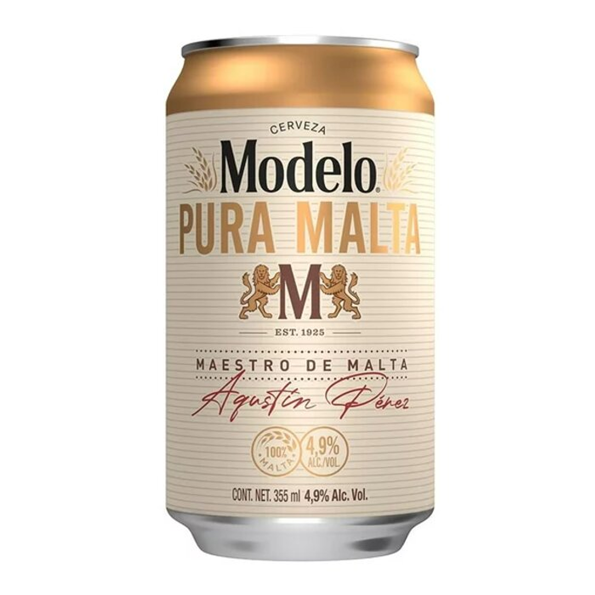 Cerveza modelo pura malta - lata 355ml | SuperAP