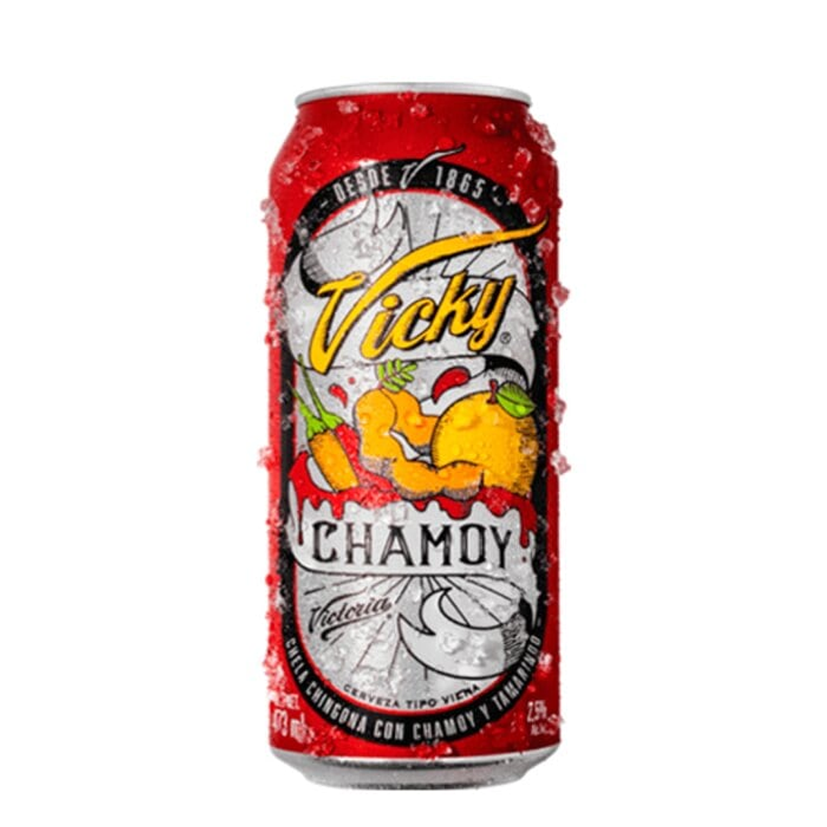 Cerveza Vicky Chamoy - lata 473ml | SuperAP