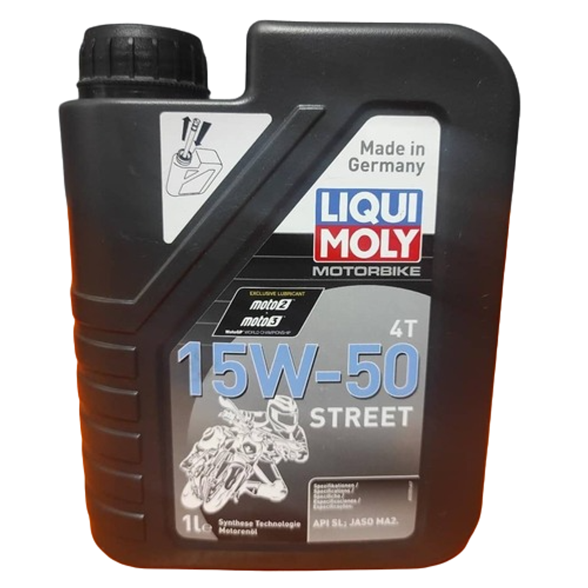 ACEITE LIQUIMOLY 15W40 STREET (SEMI SINTETICO)