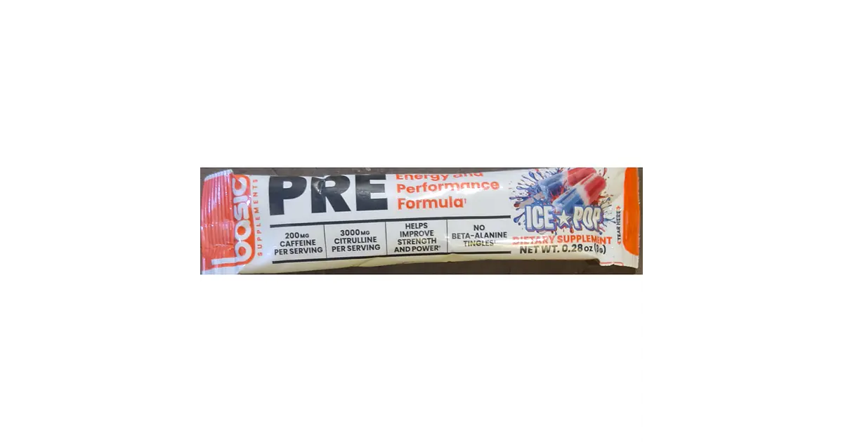 Basic Pre Workout 1 Servicio