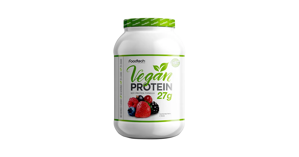 Proteina Vegana Vegan Protein Foodtech 2lb