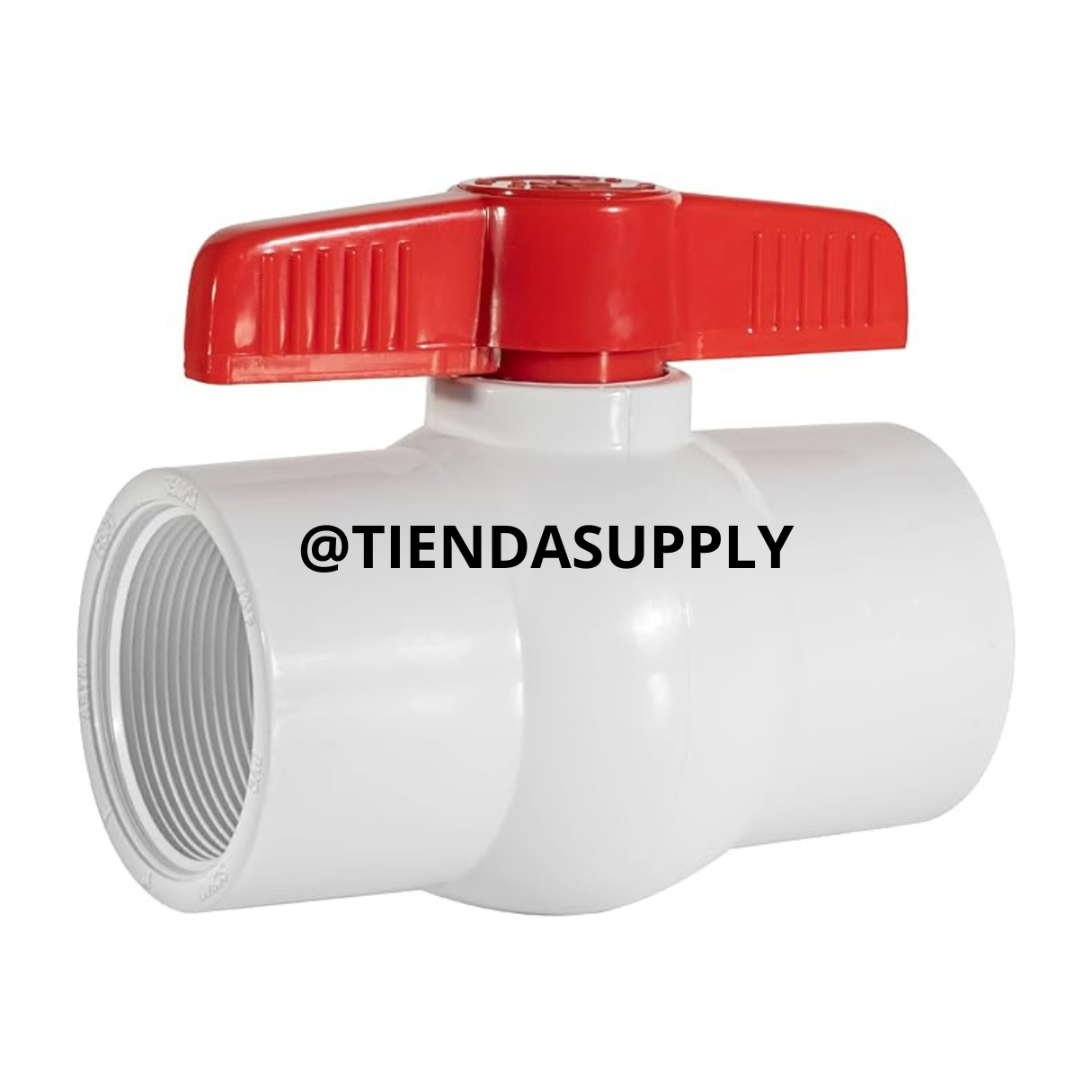 VALVULA DE BOLA PVC ROSCADA
