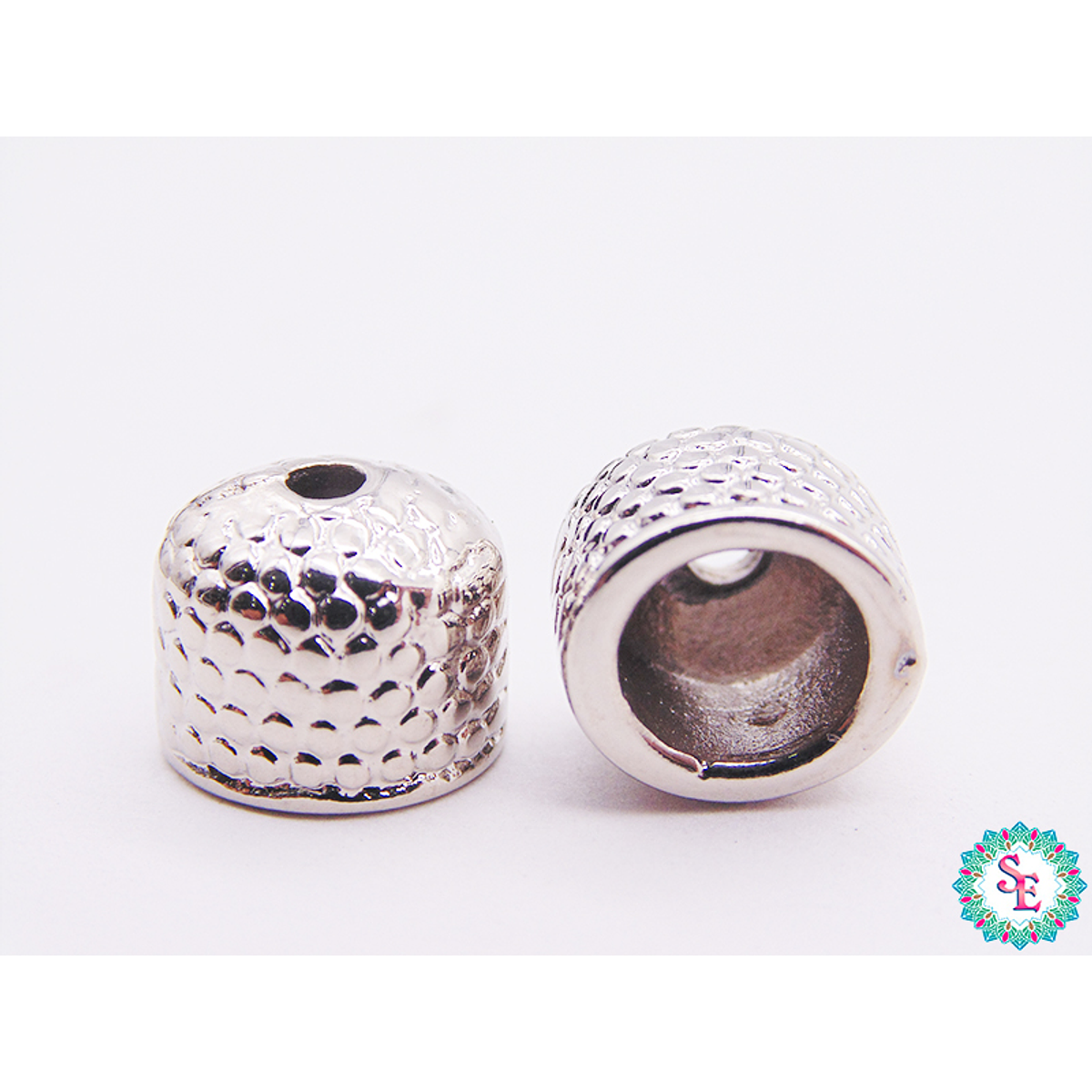 SAMAK NICKEL PLATED BEEHIVE TERMINAL 9.49*8.61MM X UND