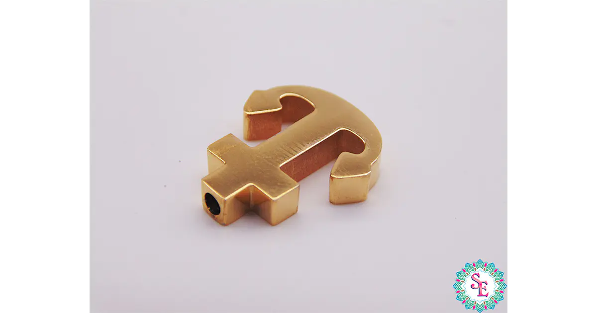GOLDEN STEEL ANCHOR TERMINAL 15MM FLAT XUND