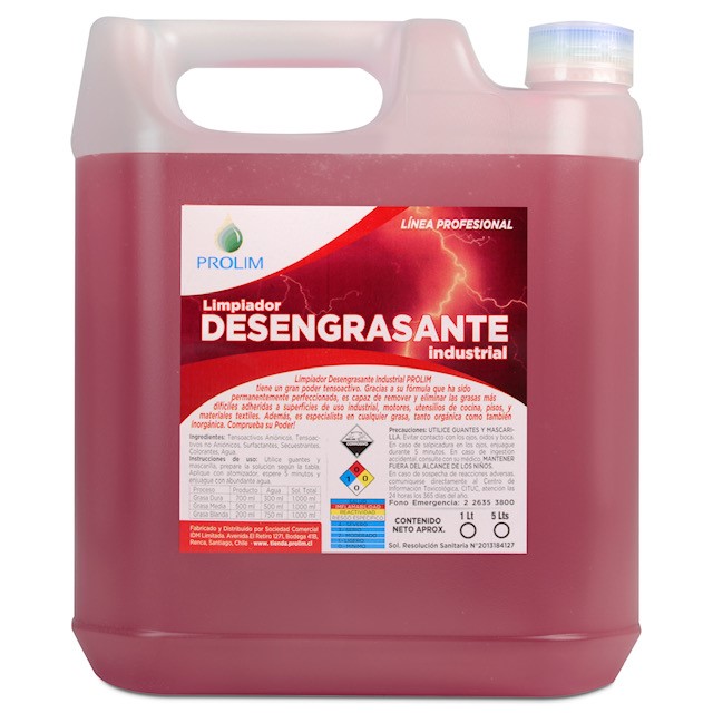Desengrasante 5 Litros - Prolim