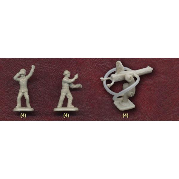 WWII US Navy With Anti-Aircraft Machine-Gun M112