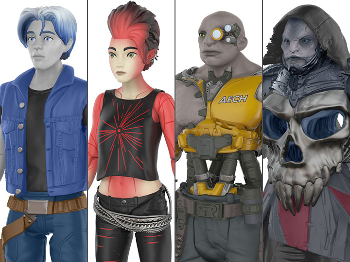 Ready Player One Action Figure 4-Pack