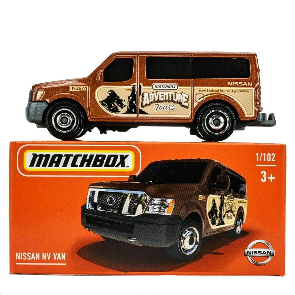 Nissan Nv Van Power Grabs Matchbox 1:64