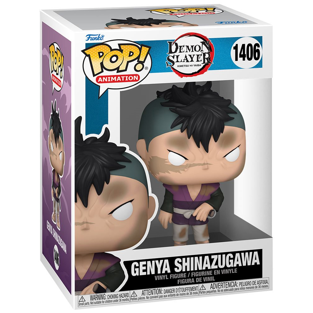 Genya Shinazugawa Demon Slayer Kimetsu no Yaiba #1406 Pop!