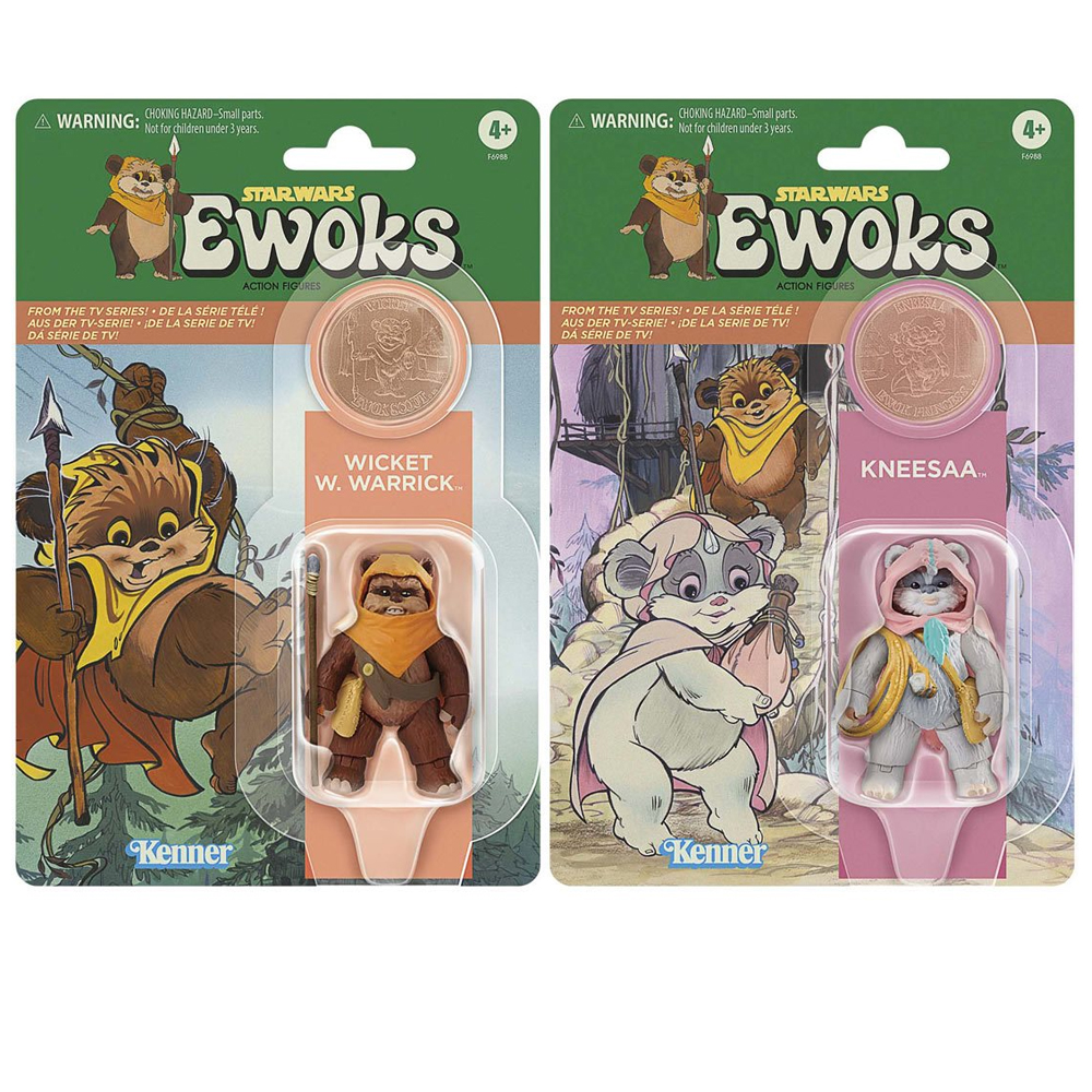 Ewoks: Wicket W. Warwick & Kneesaa 2-Pack The Vintage...