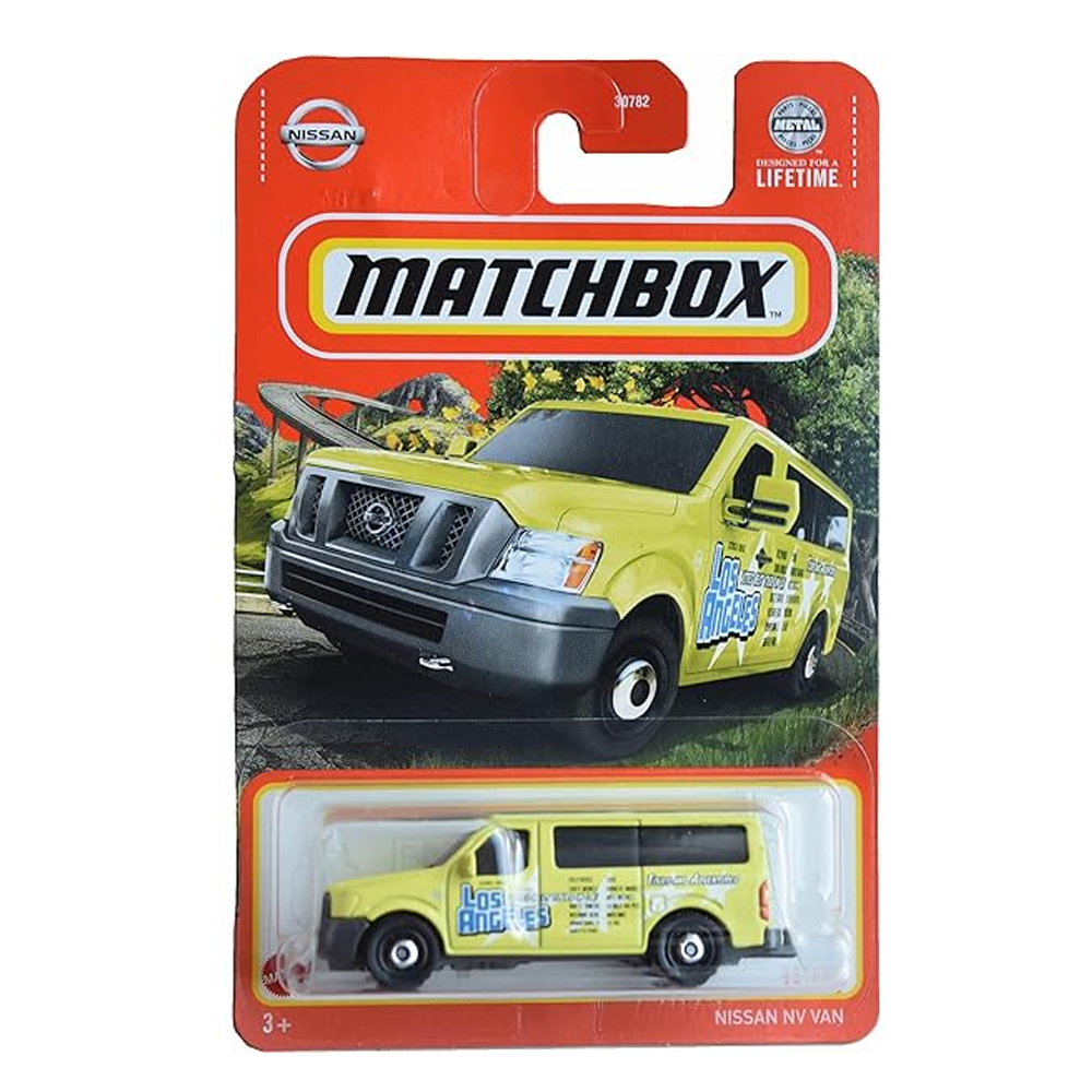 Nissan NV Van Vehículo Matchbox Básico Car Collection 1:64