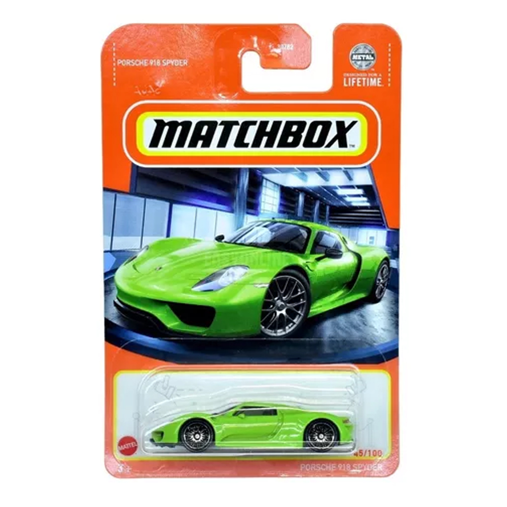 Porsche 918 Spyder Vehículo Matchbox Básico Car Collection 1