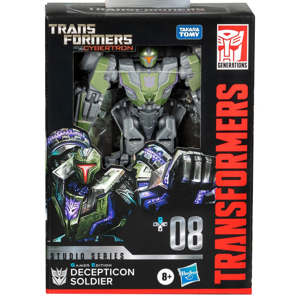 Decepticon Soldier #08 Deluxe Class Gamer Edition War for Cy