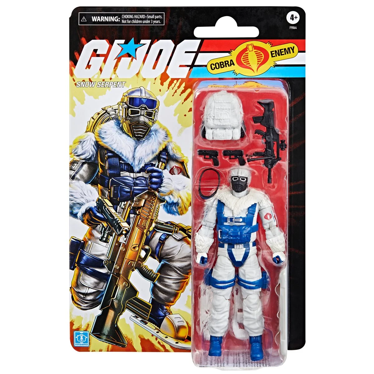 Retro Snow Serpent G.I. Joe Classified Series 6