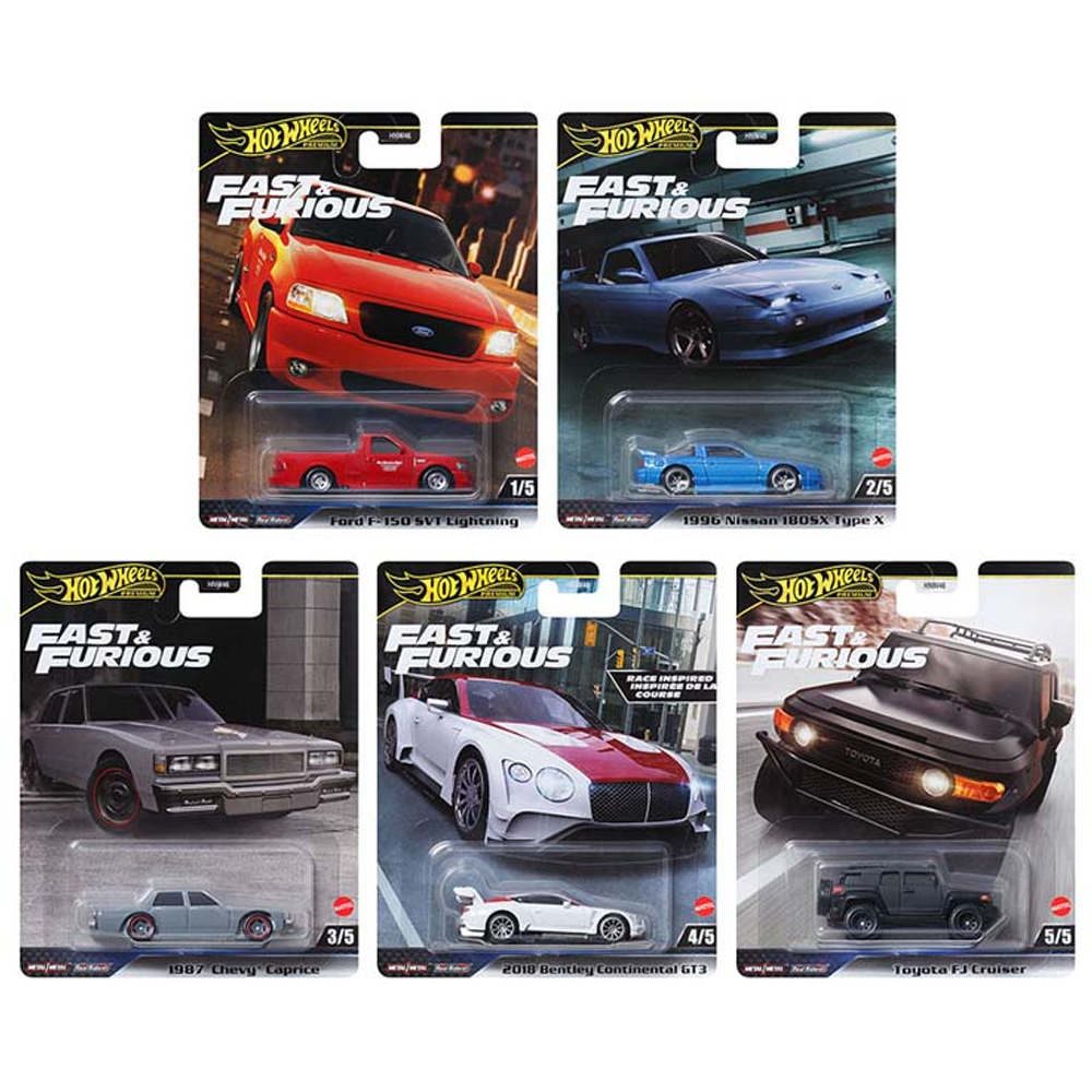 Set Completo Fast & Furious 2024 Mix 4 (956H) Hot Whe...