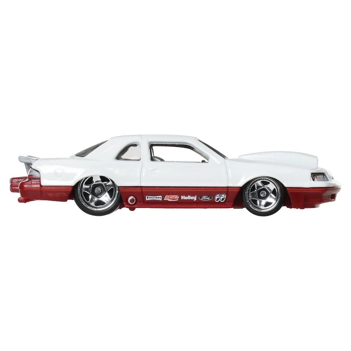 1988 Ford T-Bird Flat Racers Hot Wheels Silver Series