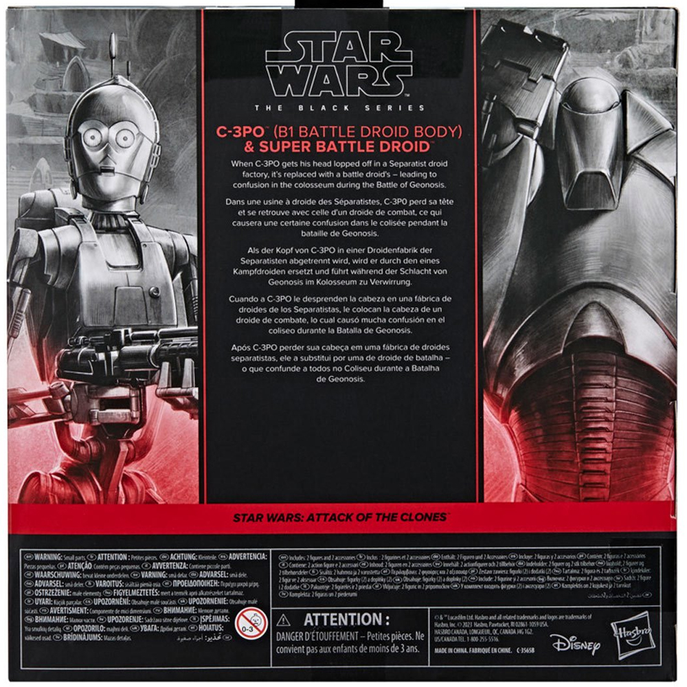 C-3PO (B1 Battle Droid Body) & Super Battle Droid 2-P...