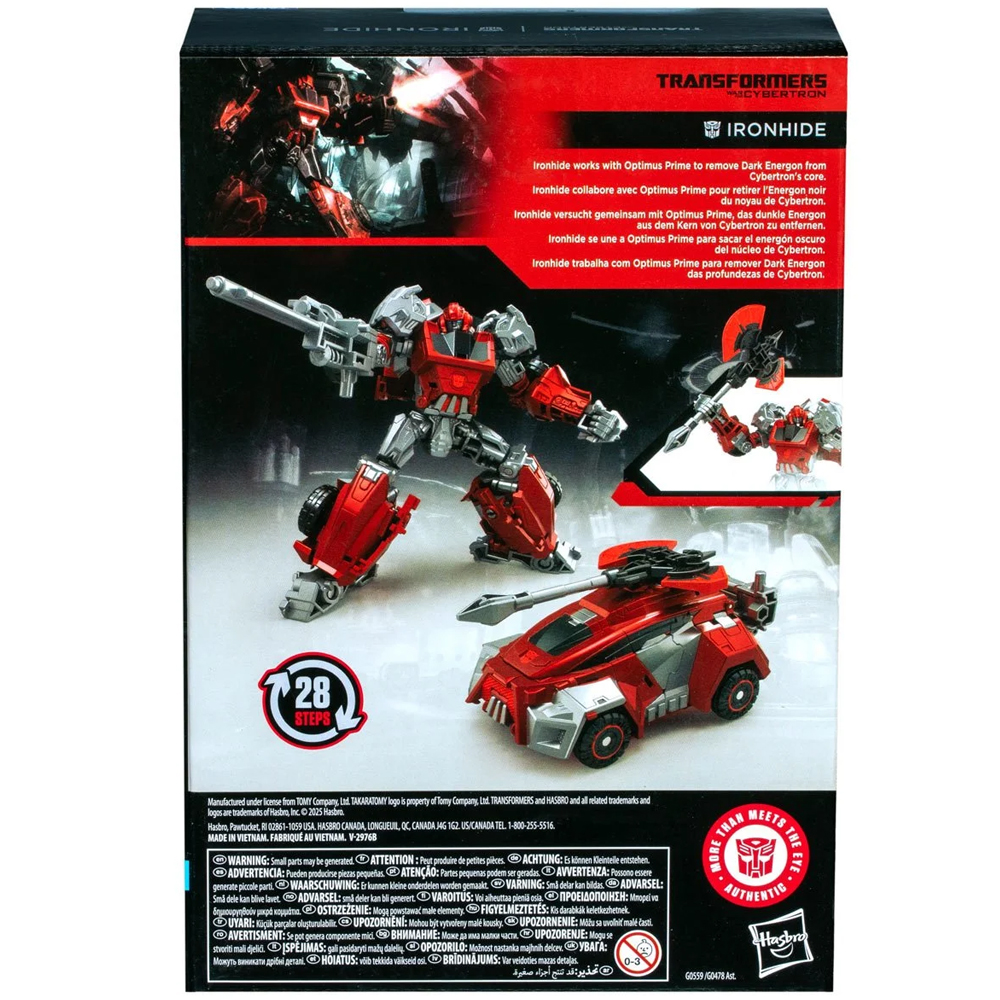Ironhide Voyager Class Transformers: War for Cybertron Gamer