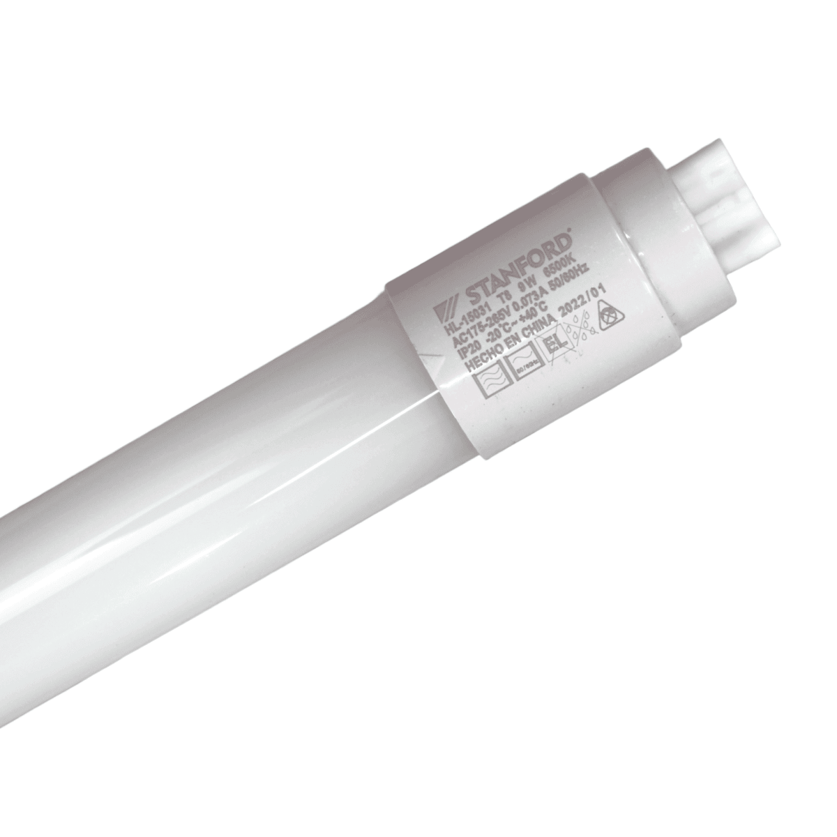 Pack De 30 Tubos Led T8 9w 60cms Vidrio S.e.c Stanford