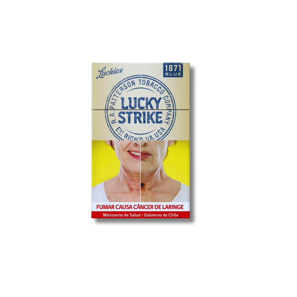 CIGARRILLO LUCKY STRIKE PATTERSON BLUE 20 UNIDADES