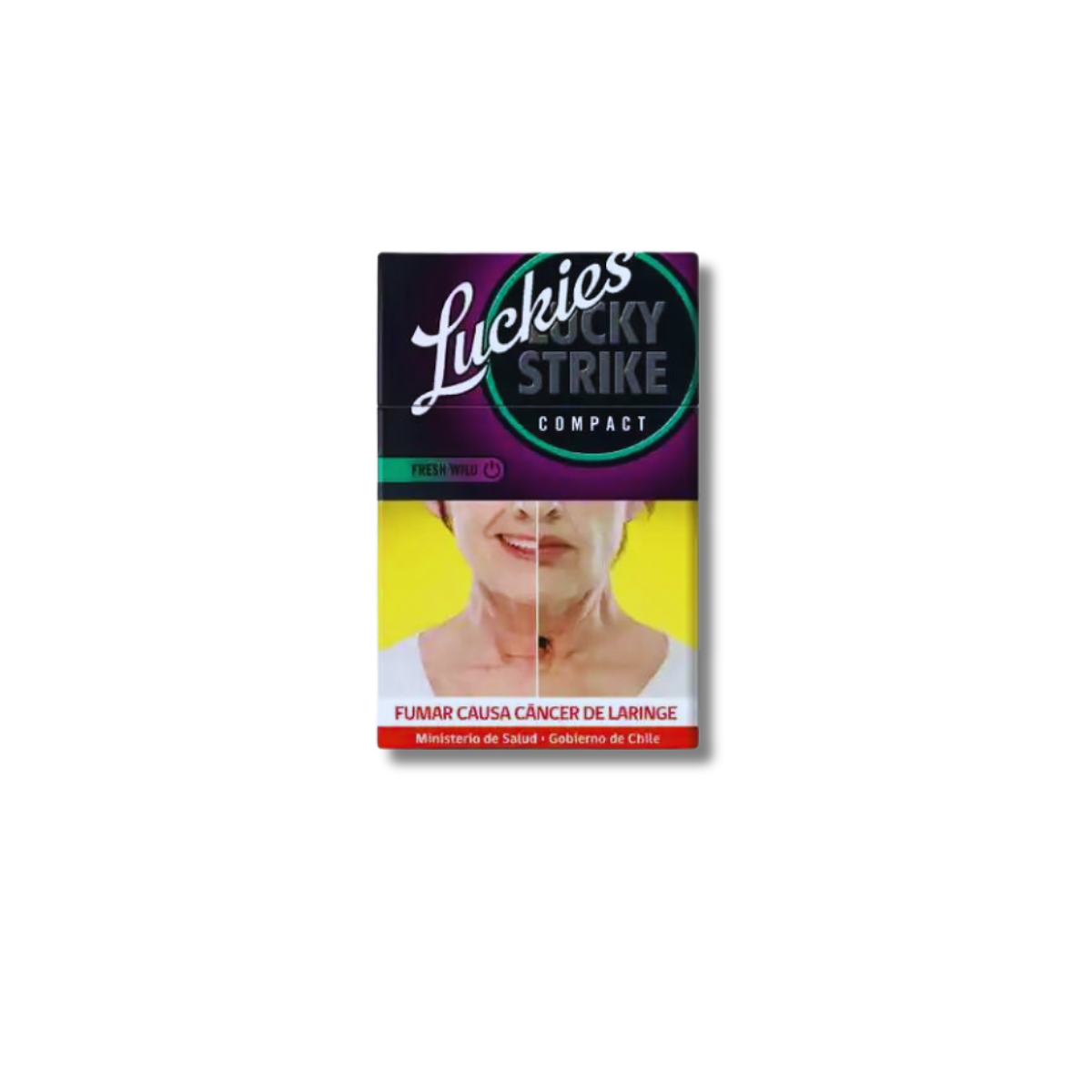 CIGARRILLO LUCKY STRIKE COMPACT FRESH WILD 20 UNIDADES