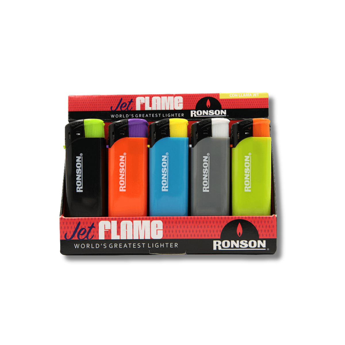 DISPLAY ENCENDEDOR RONSON JET FLAME