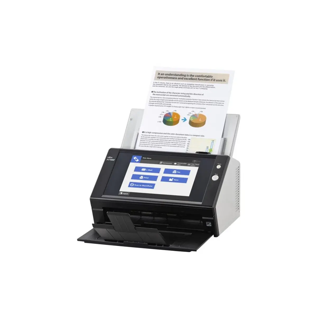 Fujitsu Image Scanner N7100, P/N: PA03706-B001
