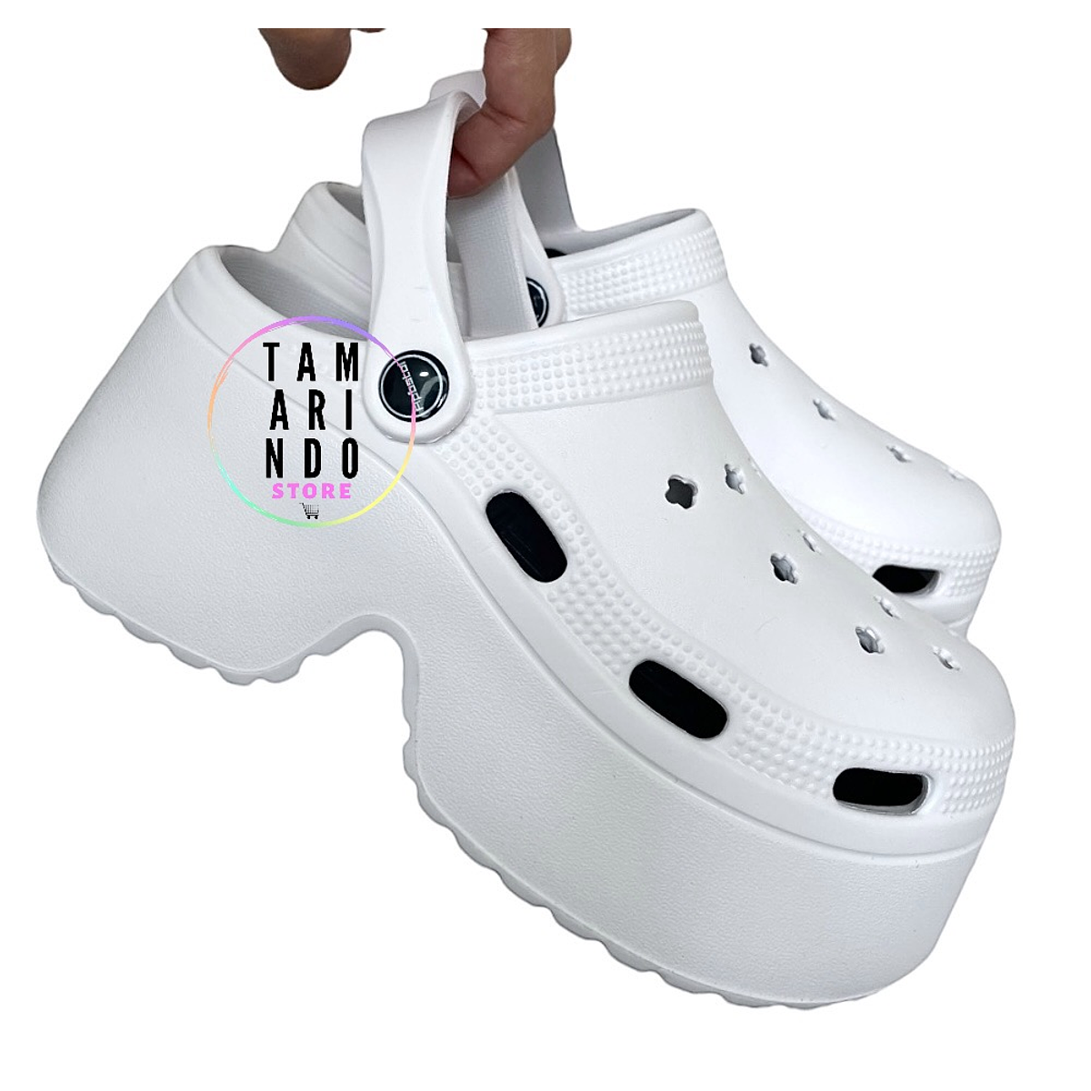 SANDALIAS TIPO CROSS ALTA 369 BLANCO | Tamarindo Store