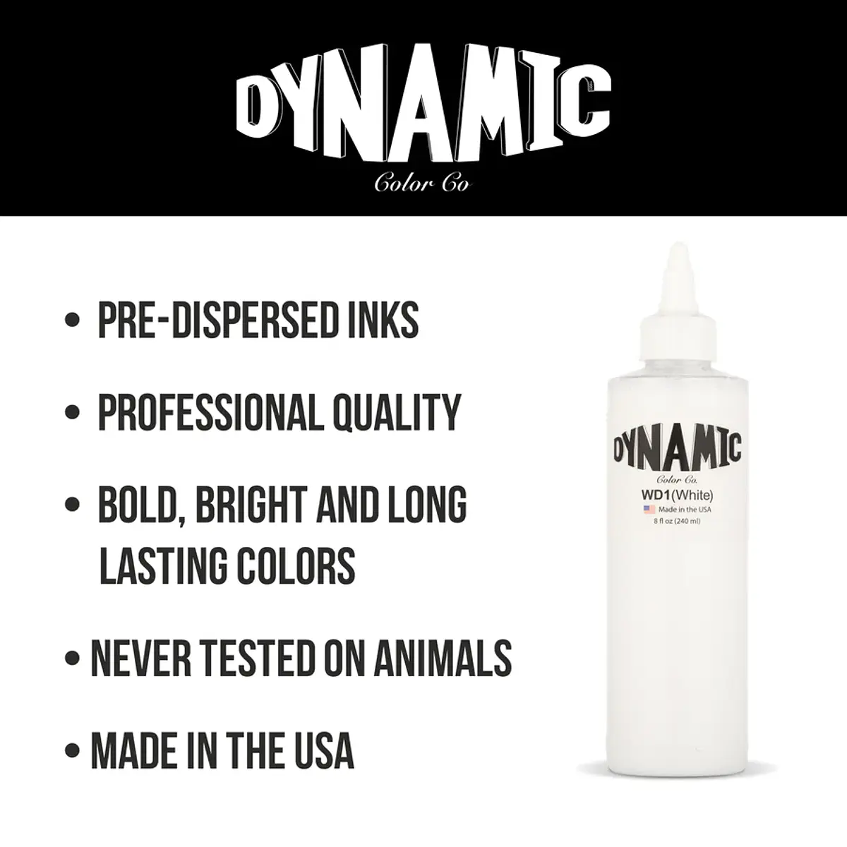 Tinta Dynamic White 8oz- Original