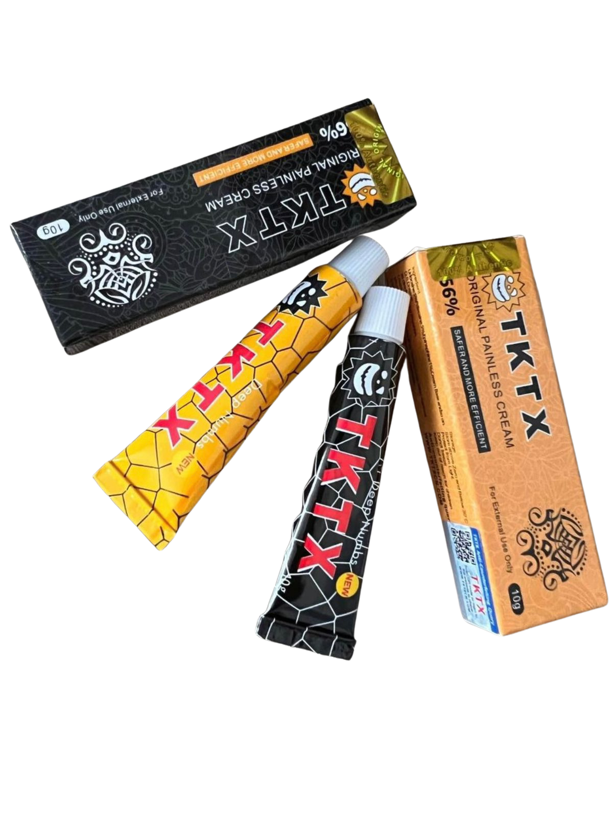 TKTX: Crema anestésica para tatuajes: Adormece la piel pa...